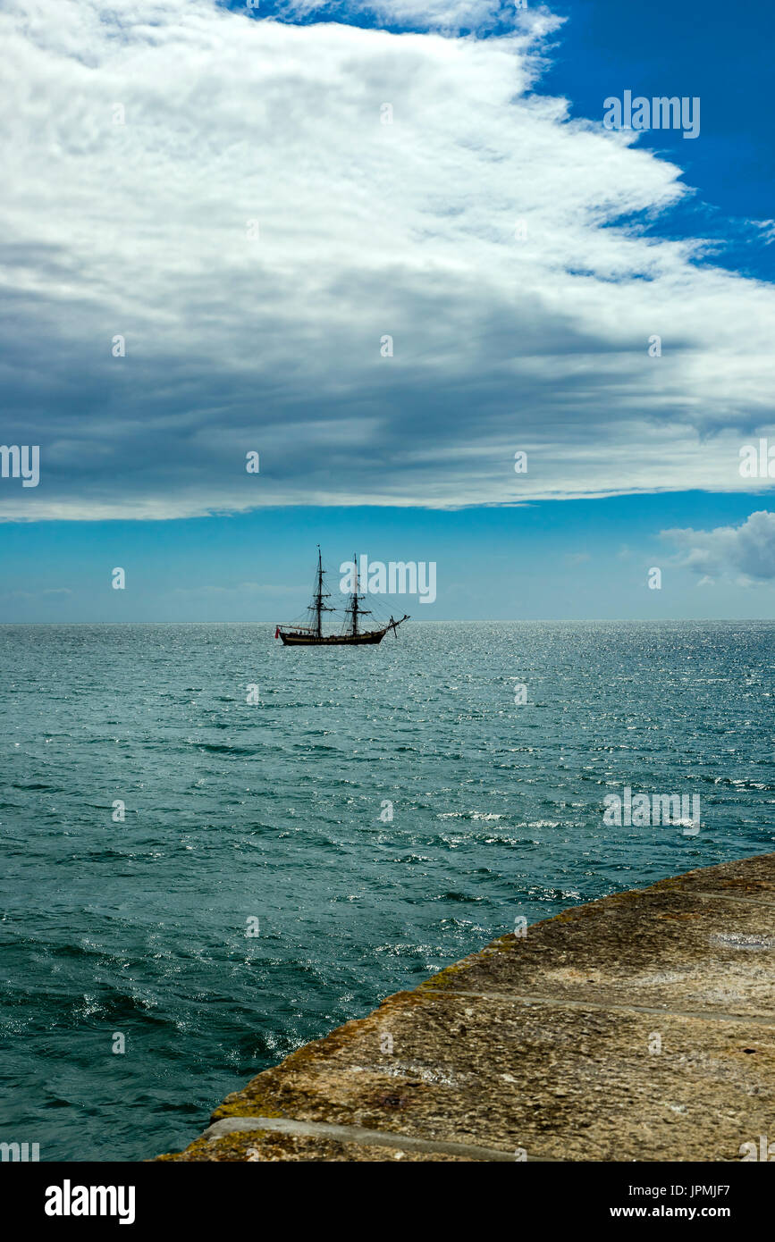 The Pheonix is a histoic Tall ship that is often moored in Charlestown ...