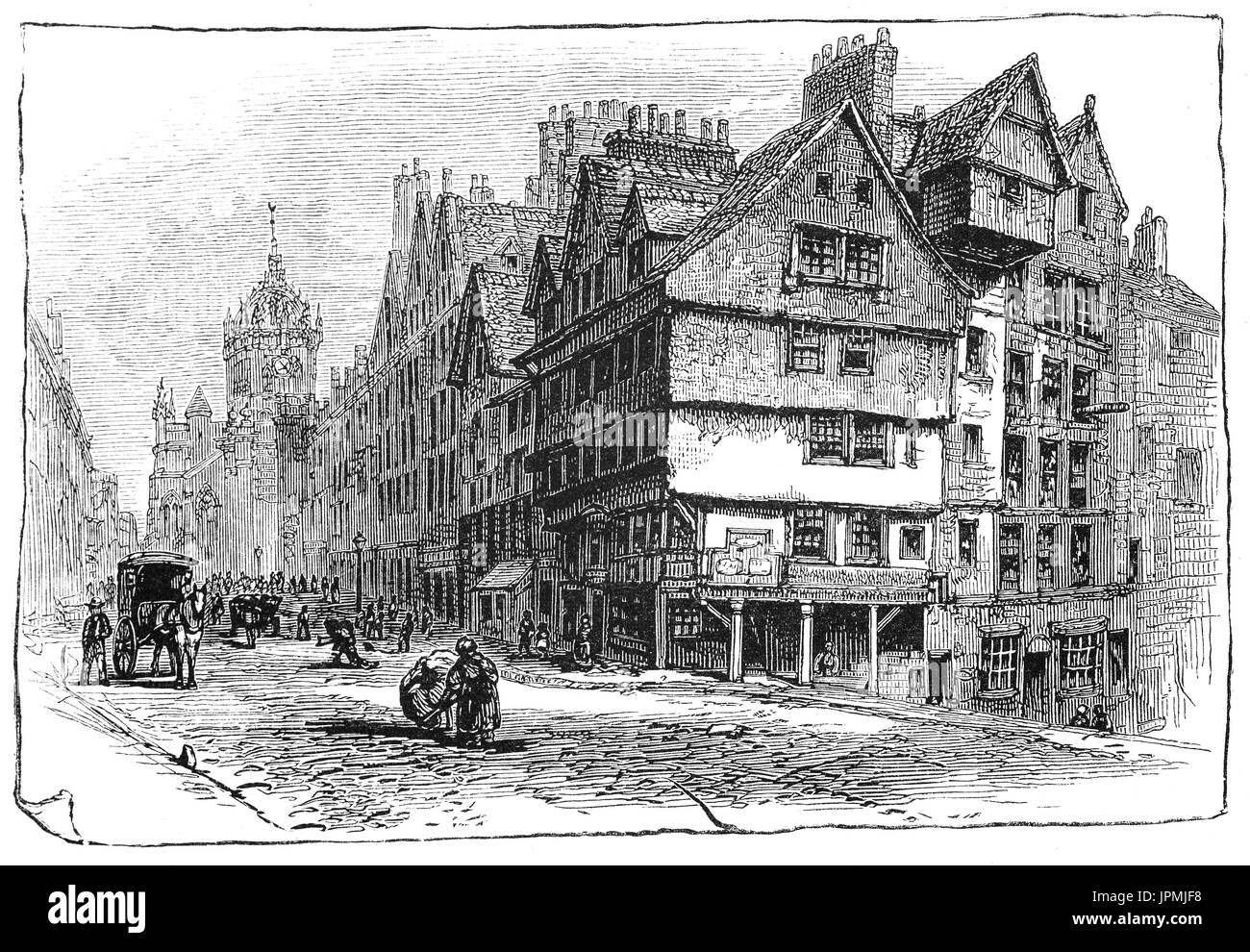 1870: The old West Bow was a precipitous, narrow Z-shaped street ...