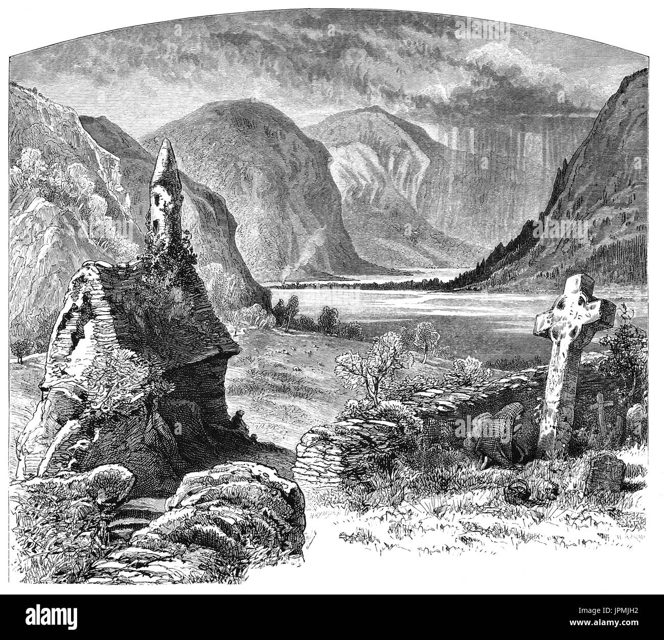 Church small cross in Black and White Stock Photos & Images - Alamy