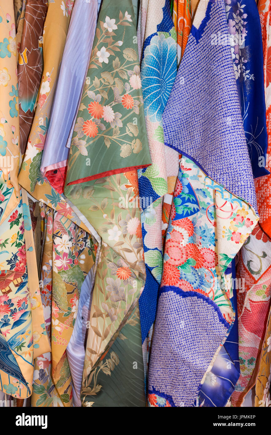 Beautiful kimonos hi-res stock photography and images - Alamy