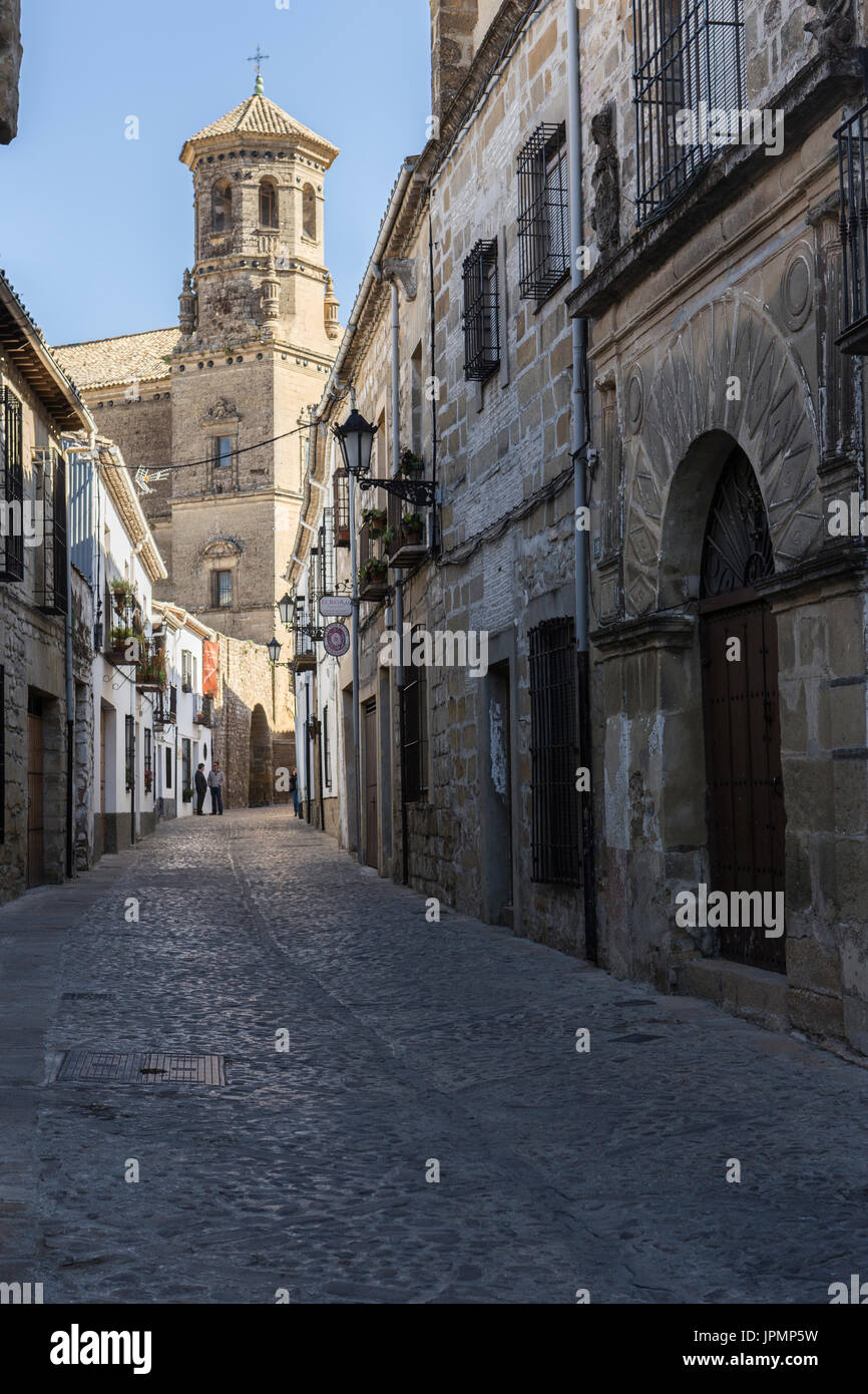 Fountain of the renaissance in baeza hi-res stock photography and ...