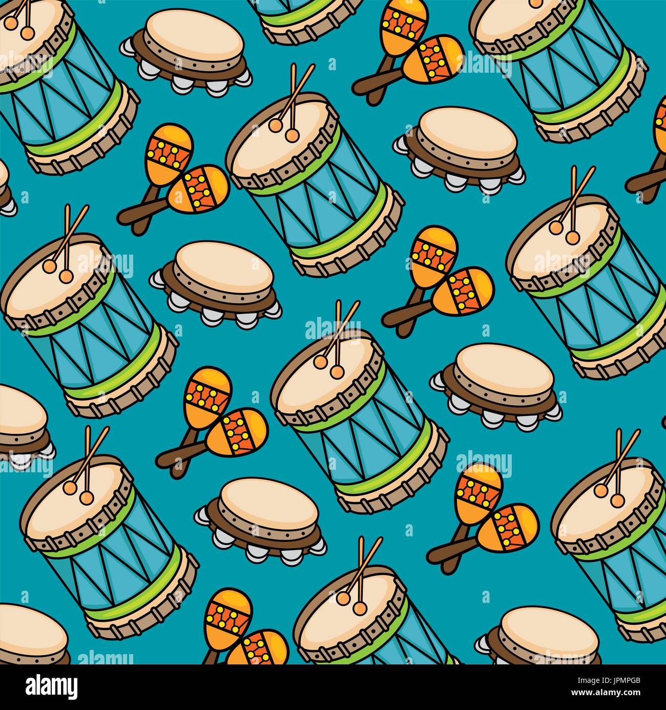 Music instruments background icon vector illustration graphic design ...