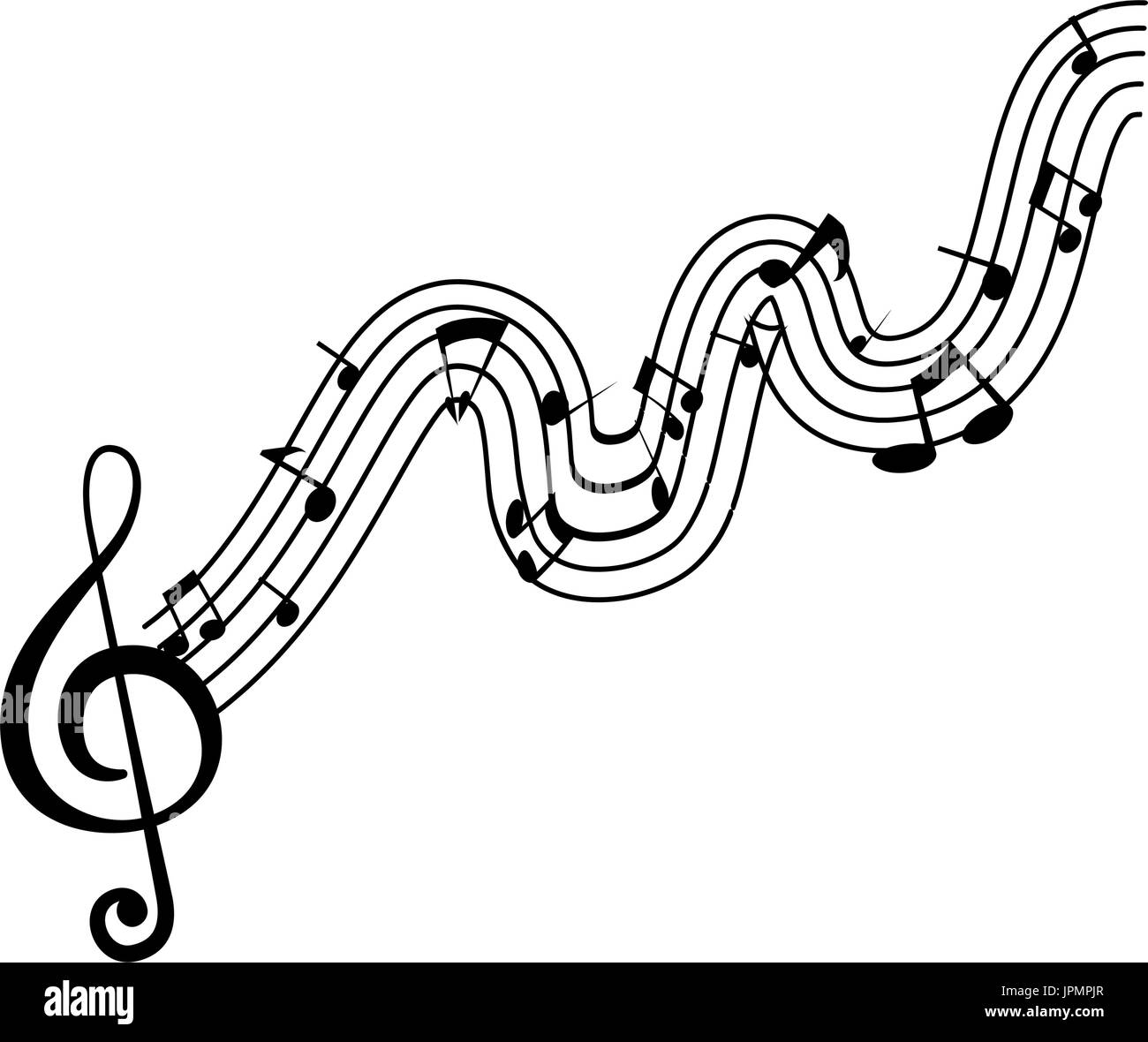 Music note symbol icon vector illustration graphic design Stock Vector ...