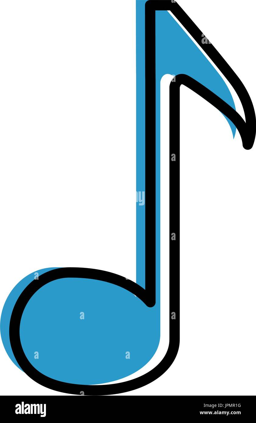 Music note symbol icon vector illustration graphic design Stock Vector ...