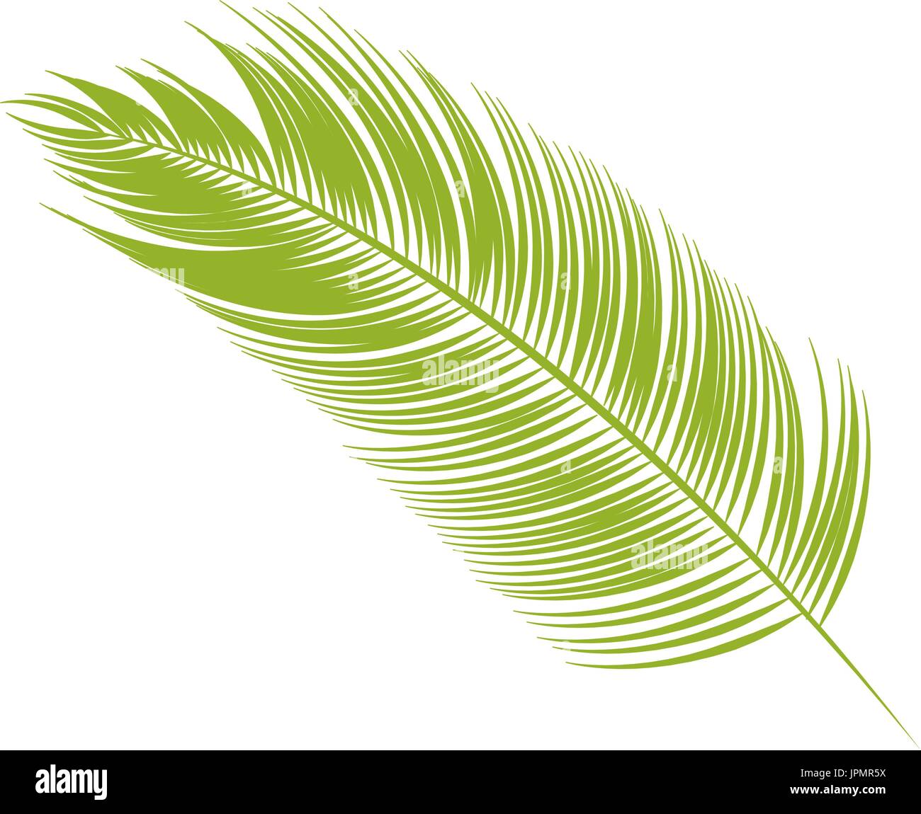 leaves icon over white background vector illustration Stock Vector ...