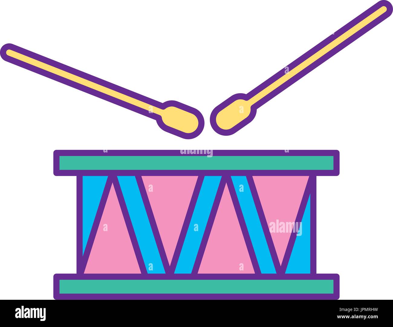 drums musical instrument icon Stock Vector Image & Art - Alamy
