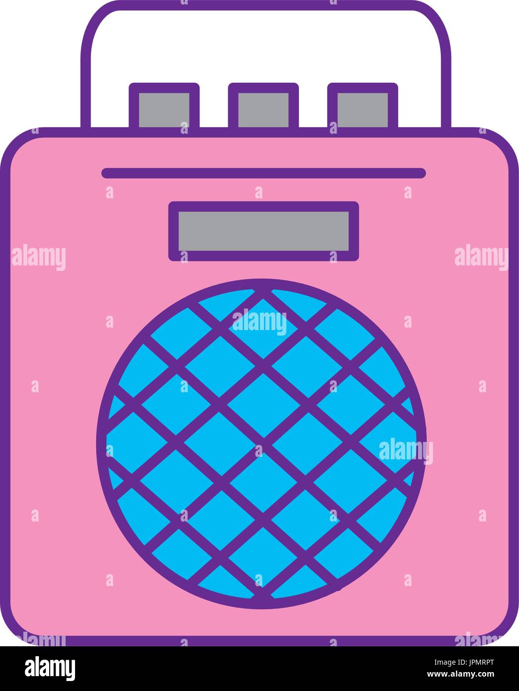 Old school record player Stock Vector Images - Alamy