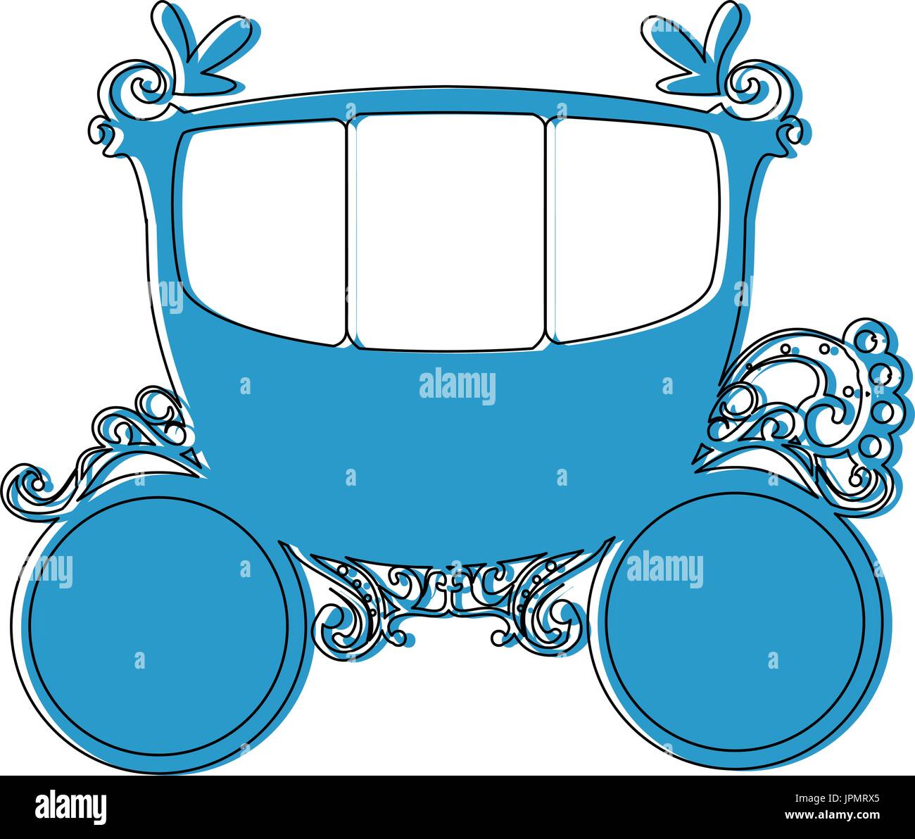 Old fashioned coach Stock Vector Images - Alamy