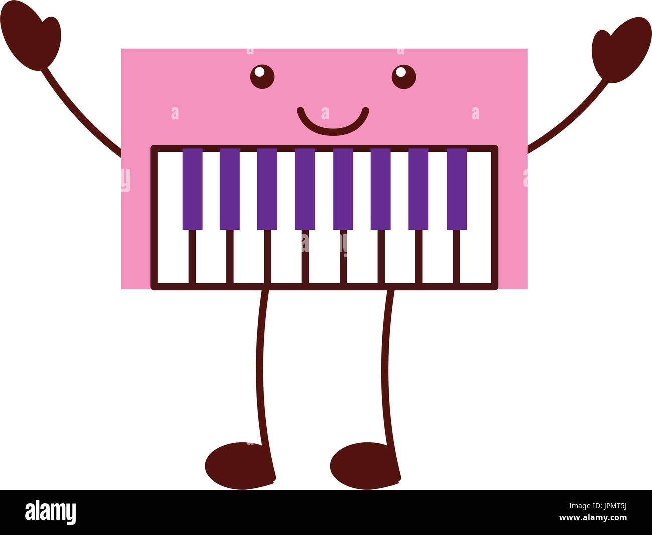 Synth console kawaii character Stock Vector Image & Art - Alamy