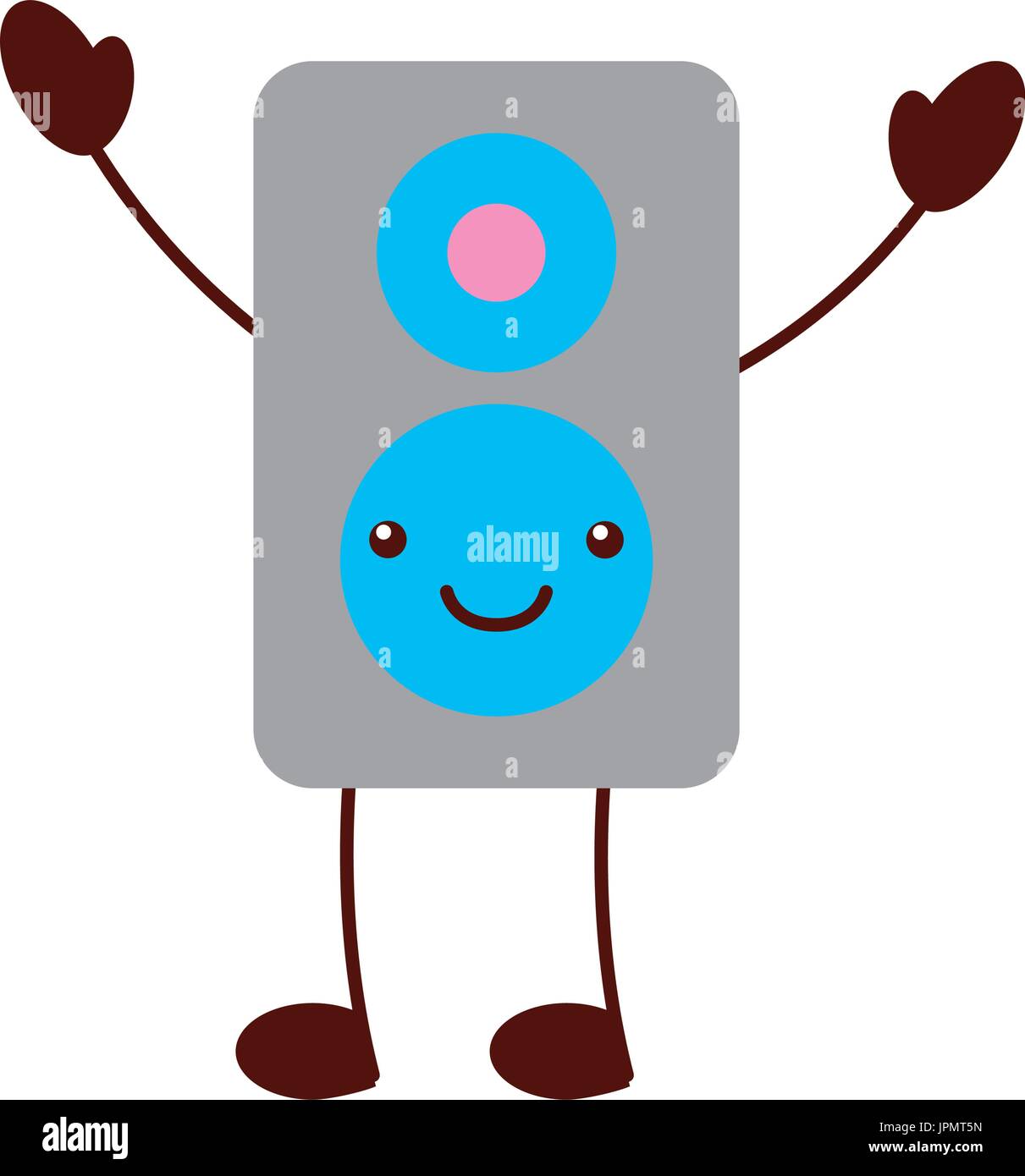 speaker audio kawaii character Stock Vector Image & Art - Alamy