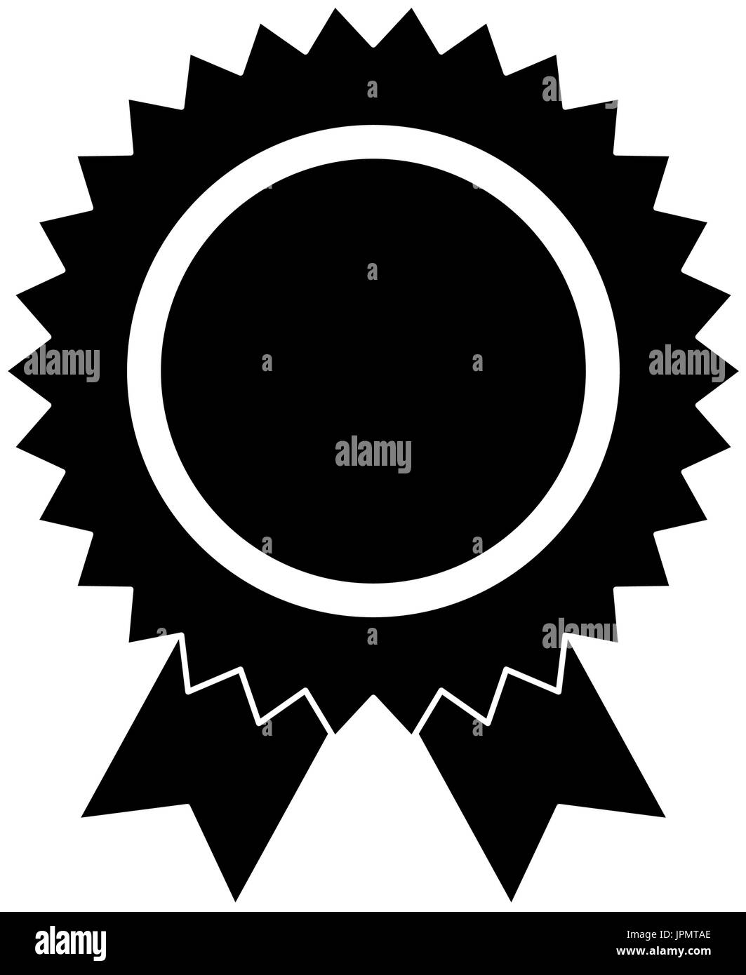 medal icon over white background vector illustration Stock Vector Image ...