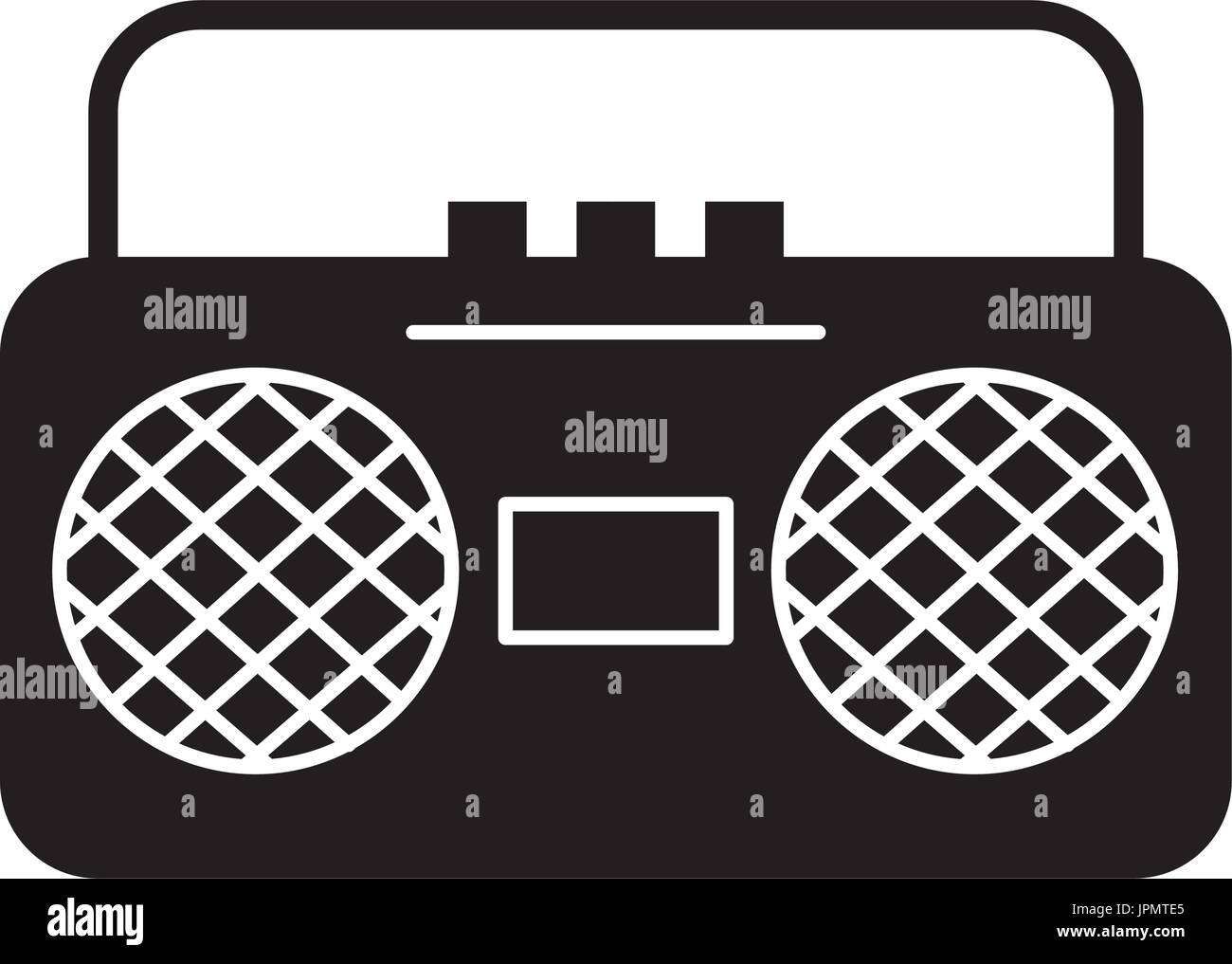 radio music player icon Stock Vector Image & Art - Alamy