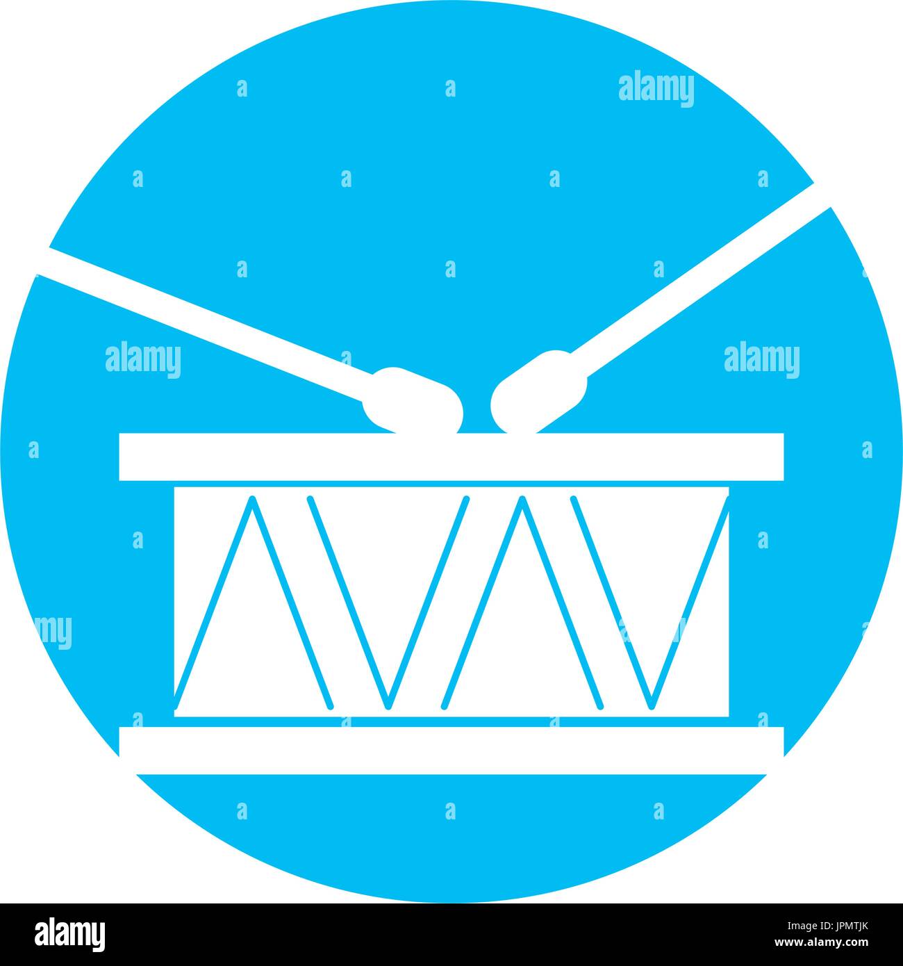 drums musical instrument icon Stock Vector Image & Art - Alamy