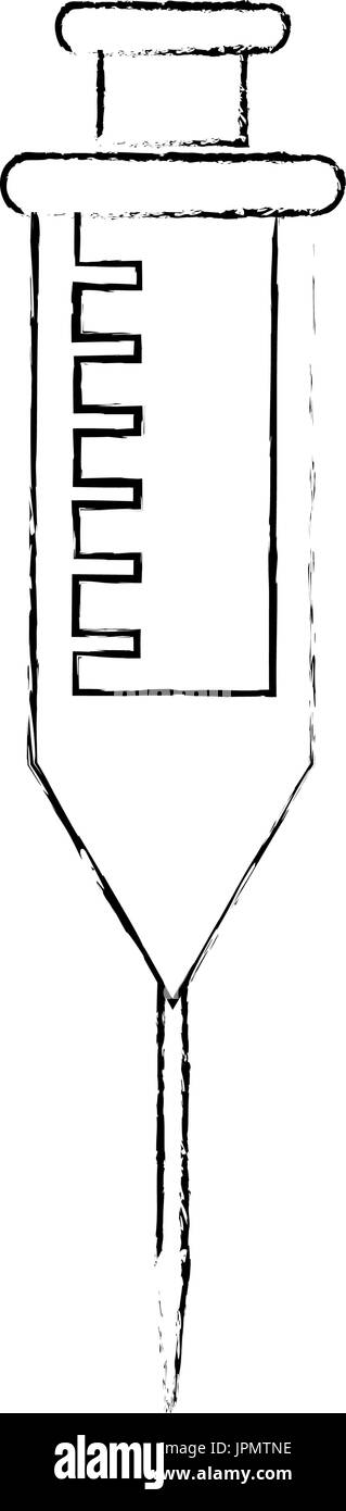 injection icon over white background vector illustration Stock Vector ...