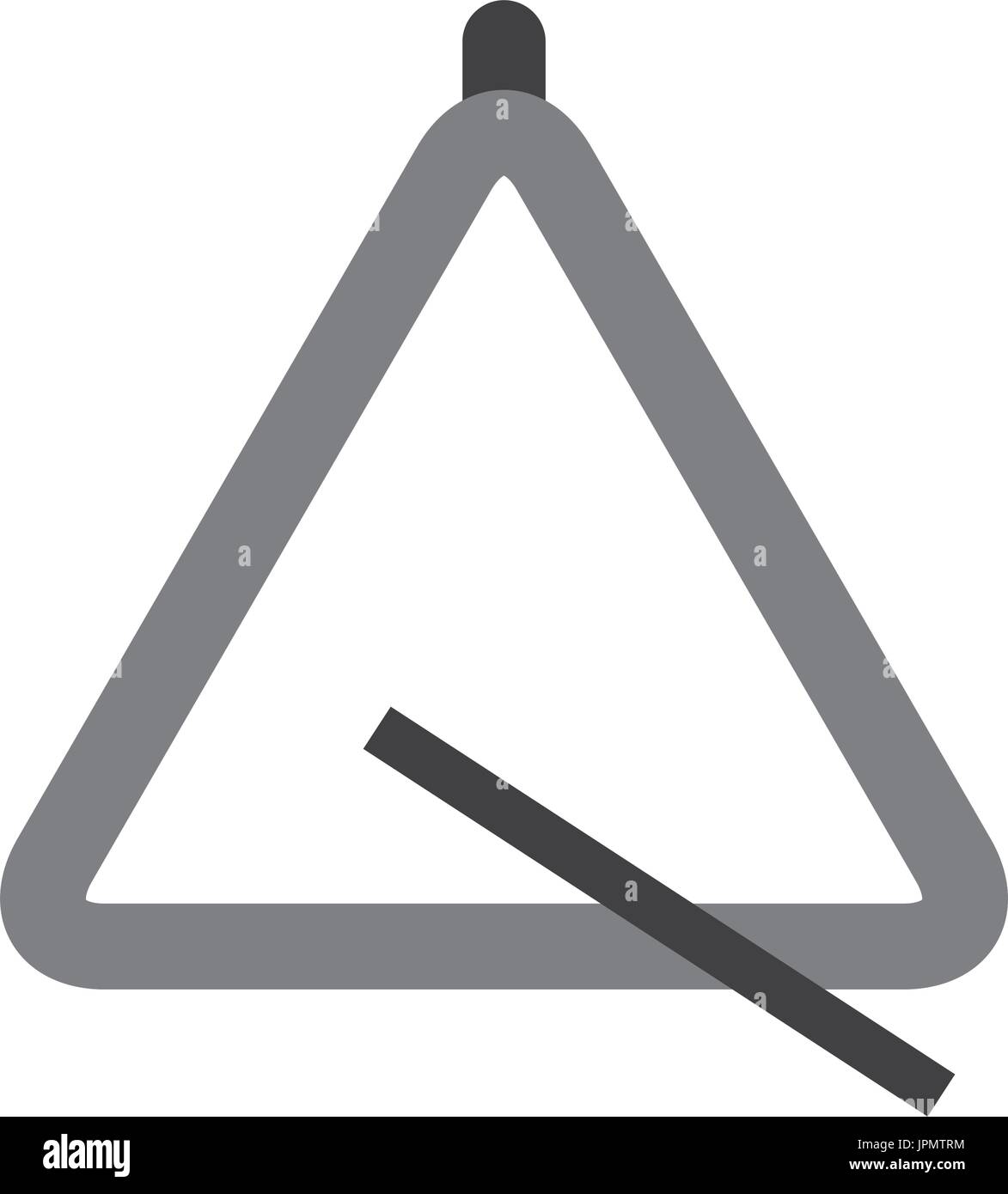 triangle instrument musical icon Stock Vector Image & Art - Alamy