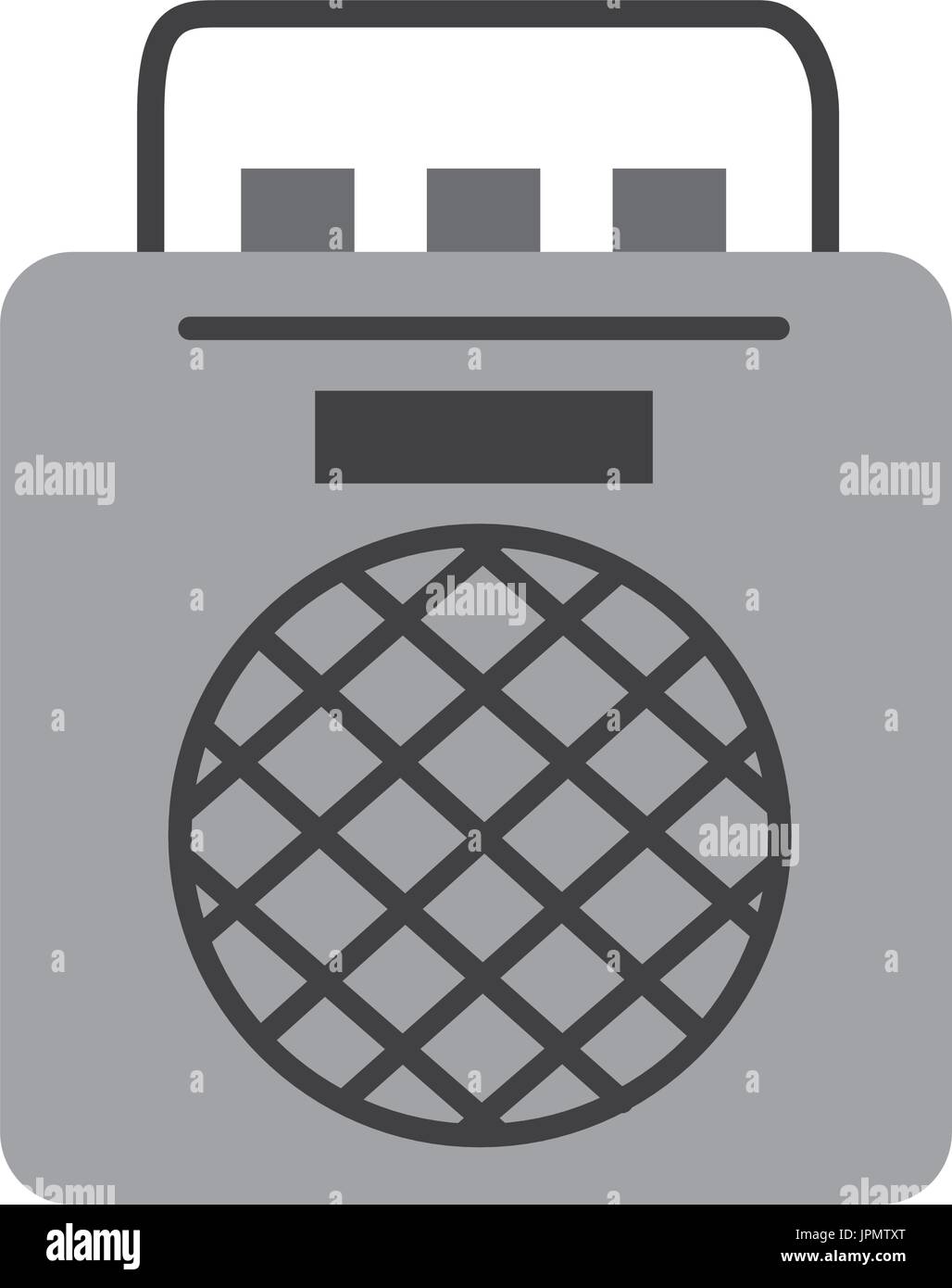 Portable radio icon linear hi-res stock photography and images - Alamy
