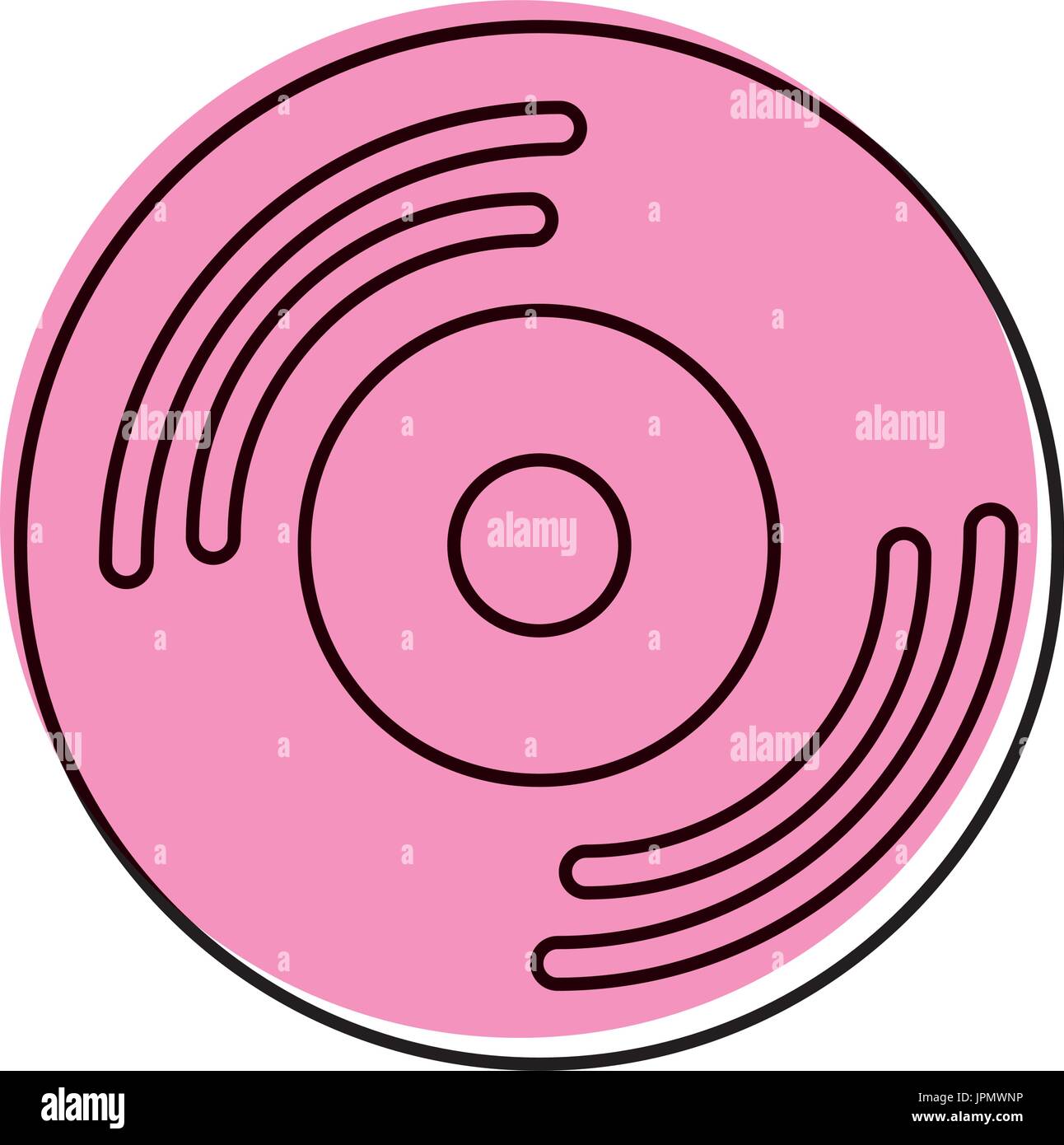 vinyl old music icon Stock Vector Image & Art - Alamy