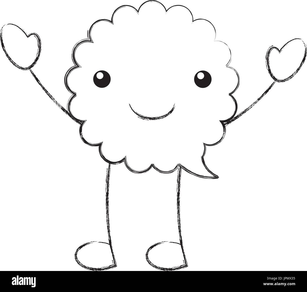 speech bubble kawaii character Stock Vector Image & Art - Alamy