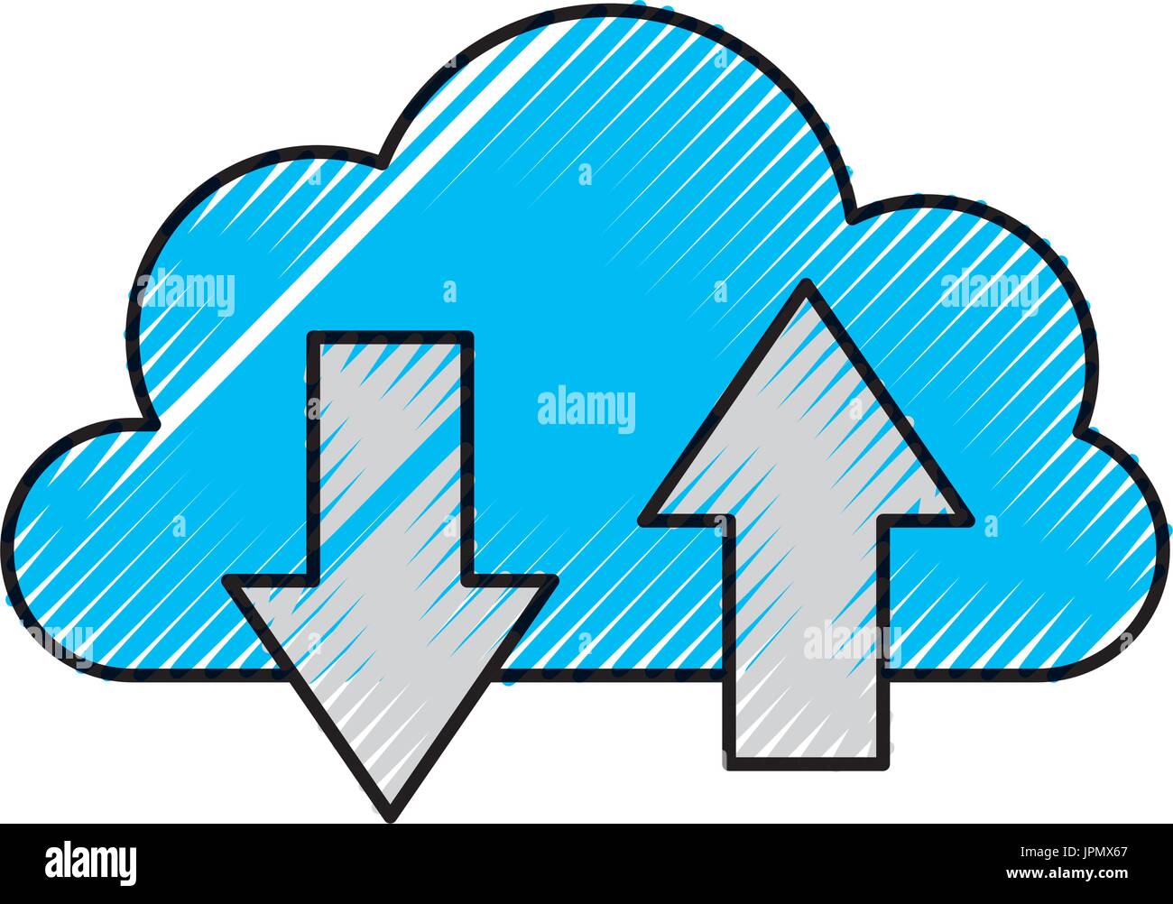 Image arrows digital data Stock Vector Images - Alamy