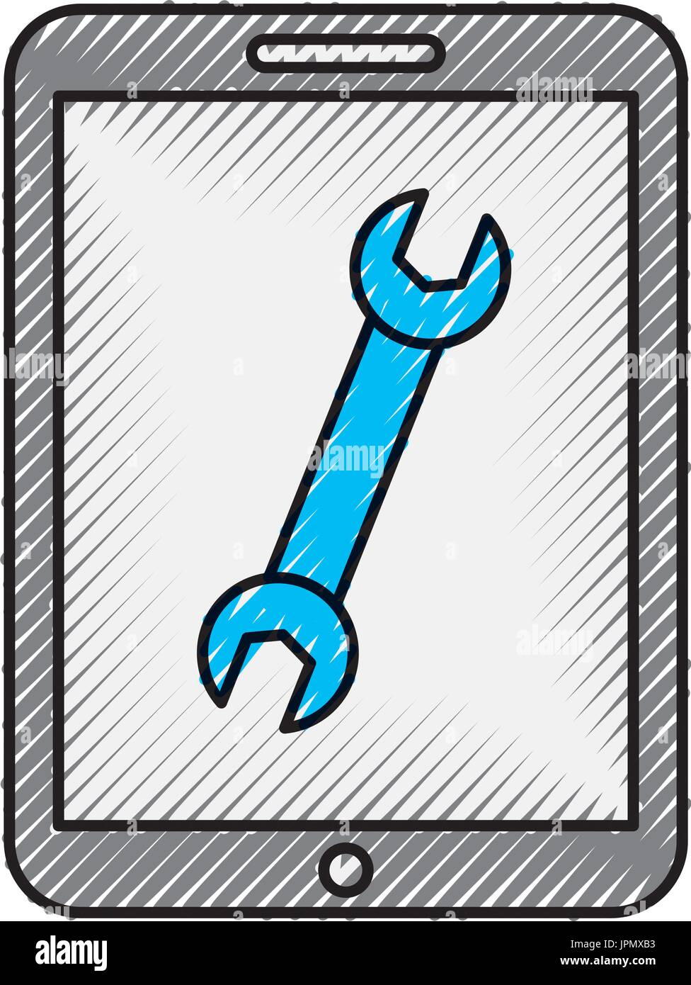 Device repair process Stock Vector Images - Alamy