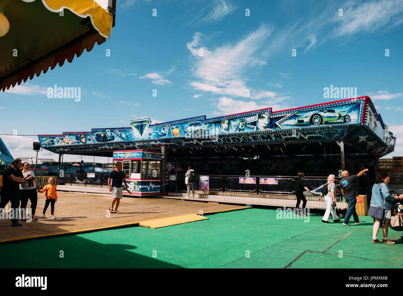 Funland weston super mare hi-res stock photography and images - Alamy