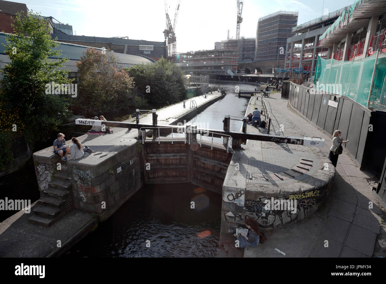 Camden Lock London Stock Photo - Alamy
