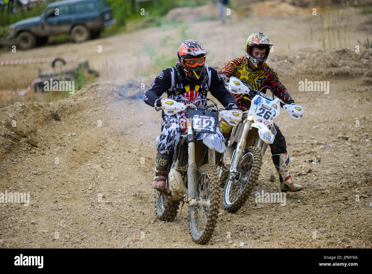 competitions hard Enduro no place to run Stock Photo - Alamy