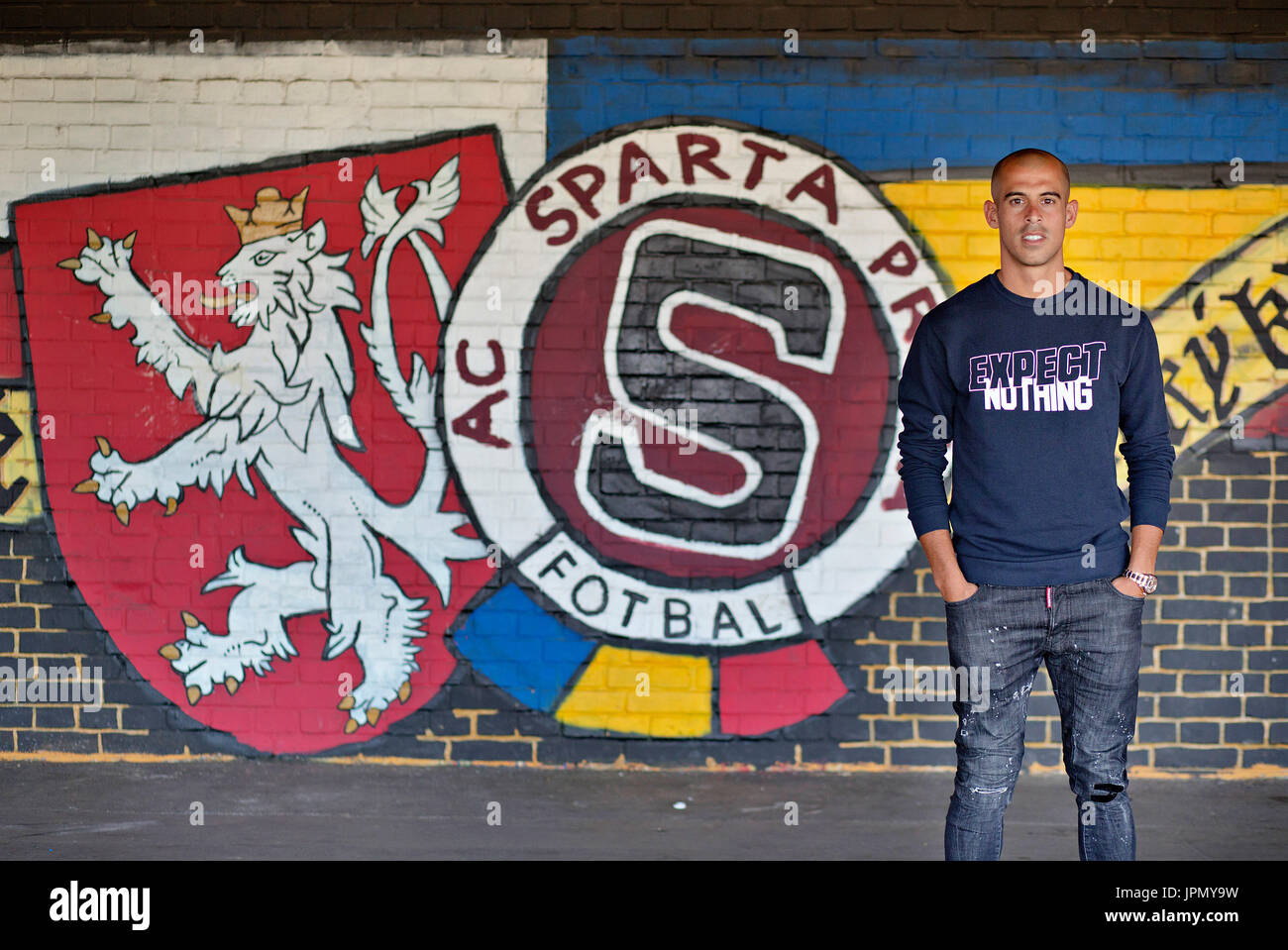 Tal Ben Chaim, Haim, soccer, player, AC Sparta Prague Stock Photo - Alamy