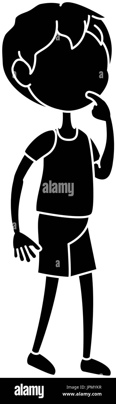 cartoon boy icon icon vector illustration graphic design Stock Vector ...