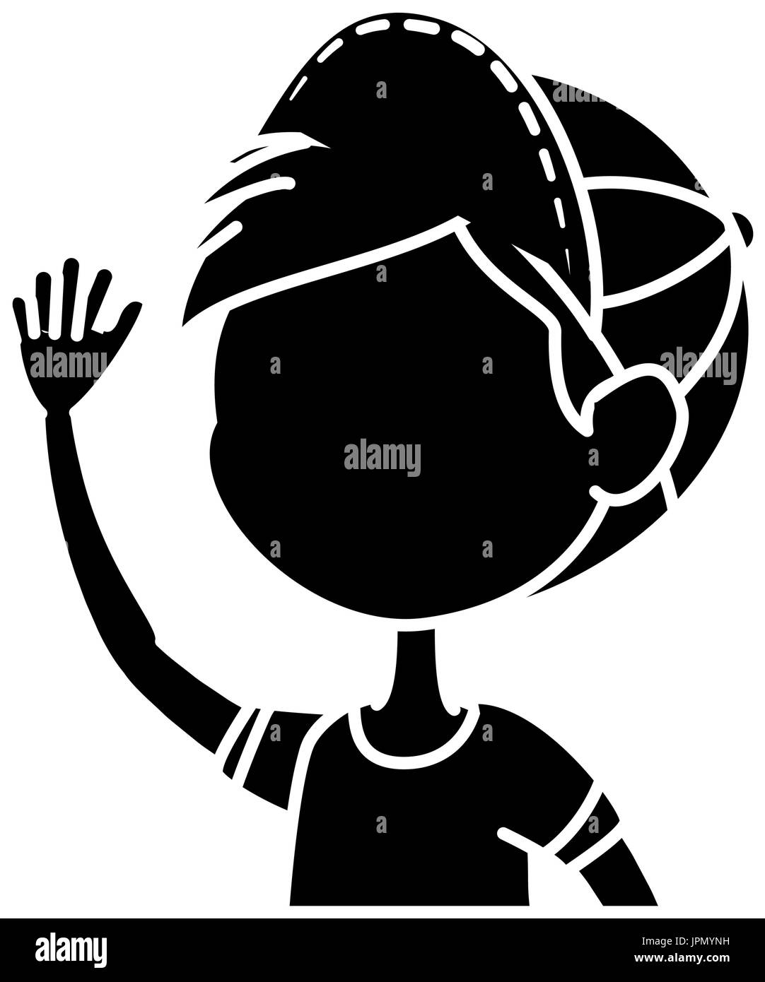 cartoon boy icon icon vector illustration graphic design Stock Vector ...