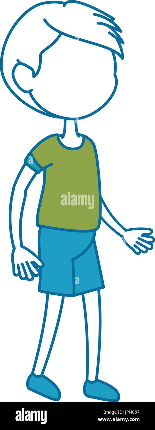 boy icon over white background colorful design vector illustration ...