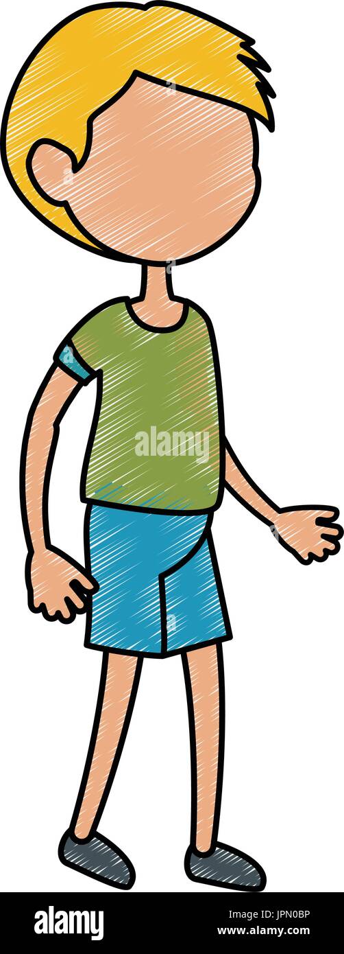 boy icon over white background colorful design vector illustration ...