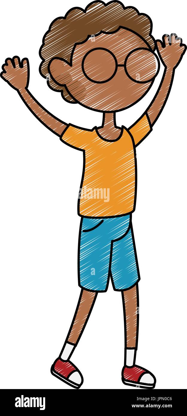 boy icon over white background colorful design vector illustration ...