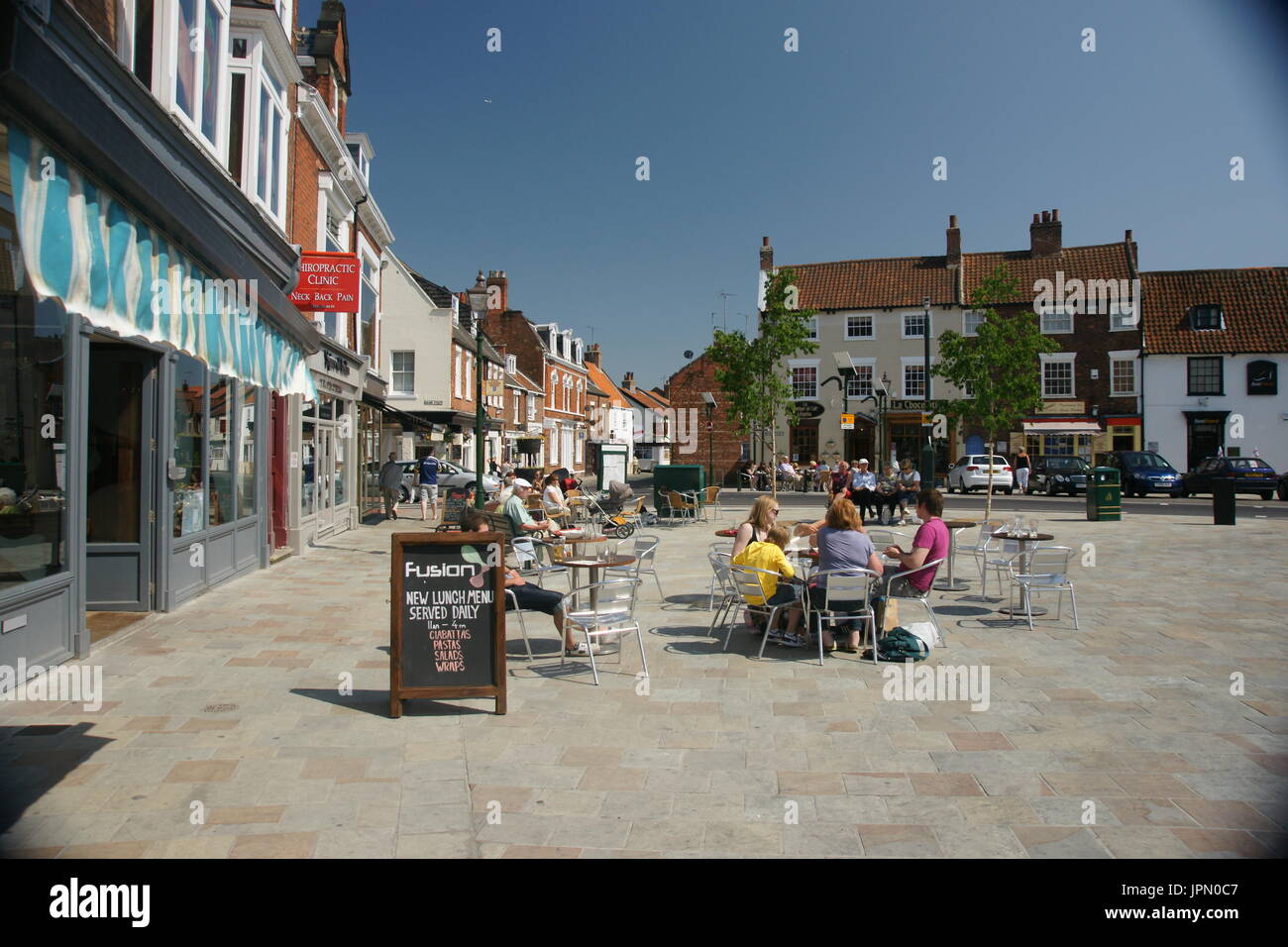 Whitby market square hi-res stock photography and images - Alamy