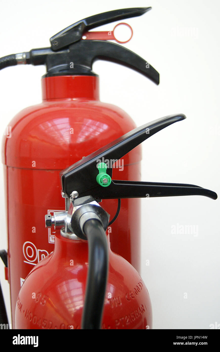 Fire extinguisher identification and use hi-res stock photography and ...
