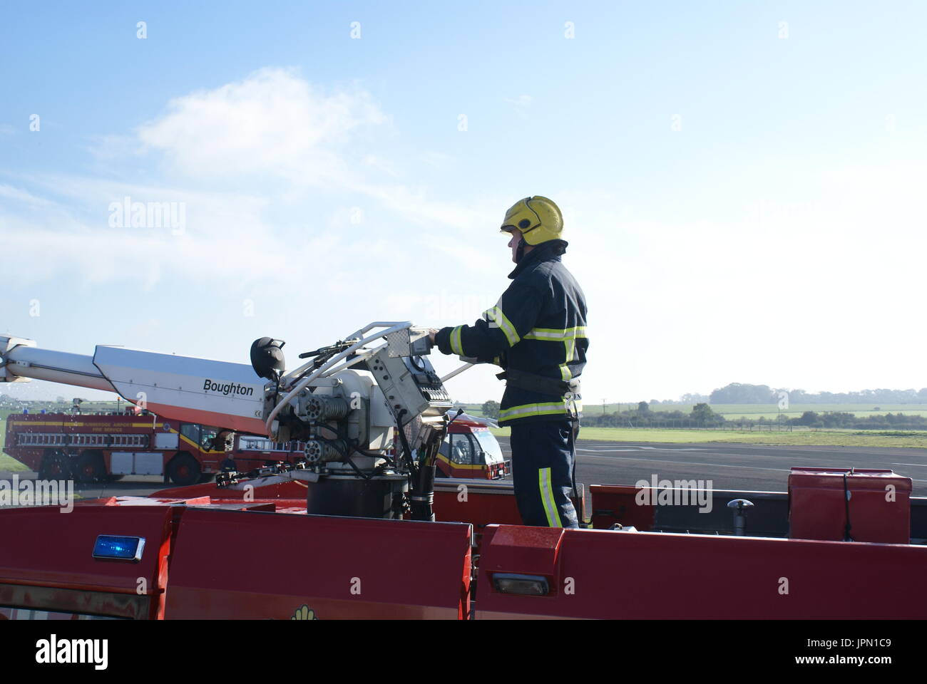 Airport fire and rescue training hi-res stock photography and images ...