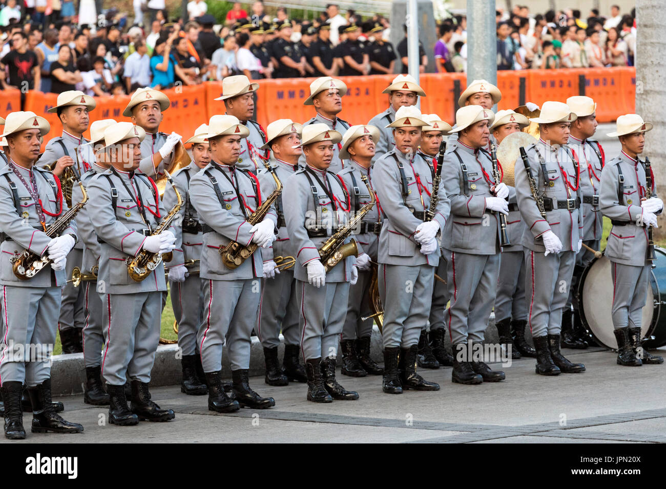 Military parade at Rizal Park, Manila, Philippines Stock Photo - Alamy