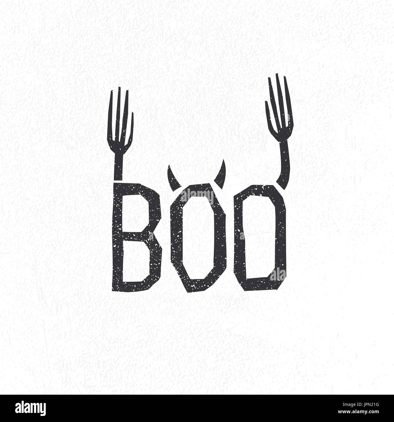 Boo logo design hi-res stock photography and images - Alamy