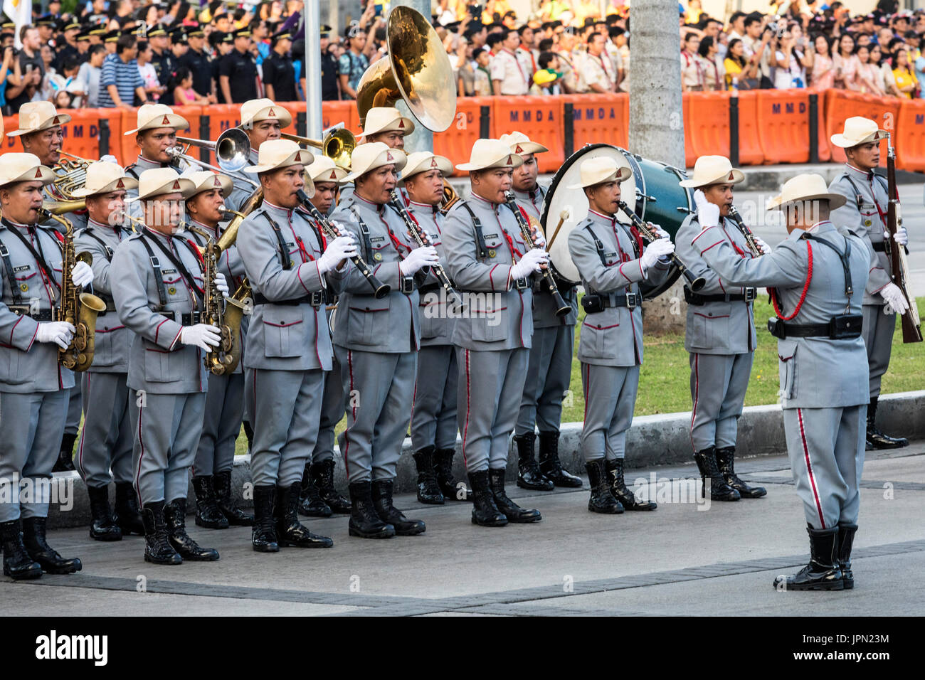 Military parade at Rizal Park, Manila, Philippines Stock Photo - Alamy
