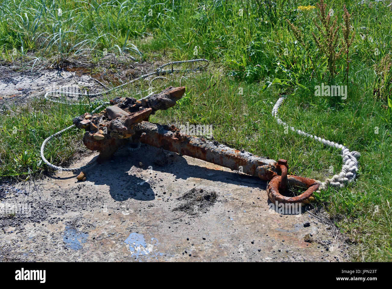 Anchor ropes hi-res stock photography and images - Alamy