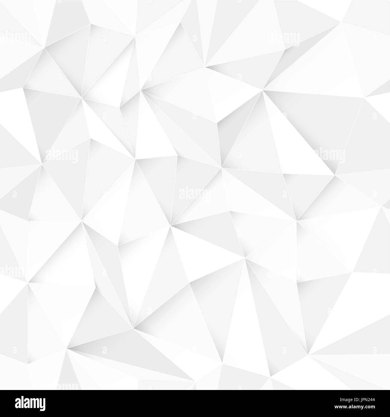 White 3D triangle pattern, seamless vector. Vector design texture ...