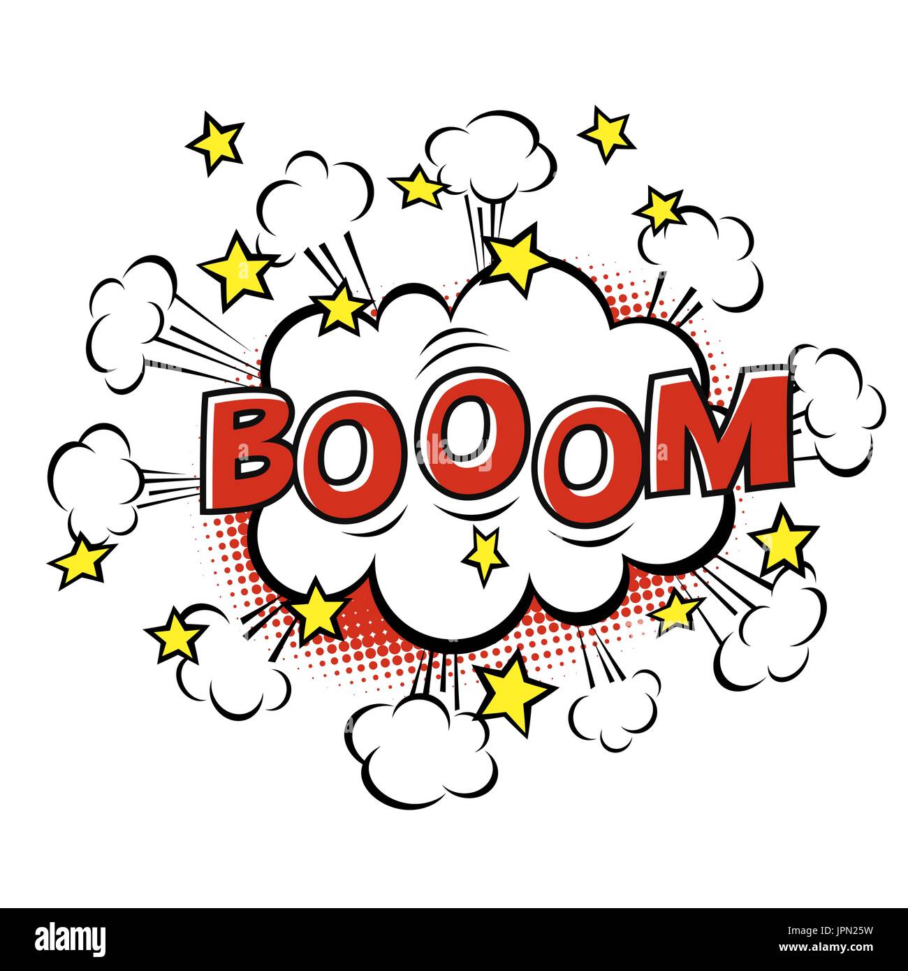 Blank comic text balloon template Stock Vector Images - Alamy