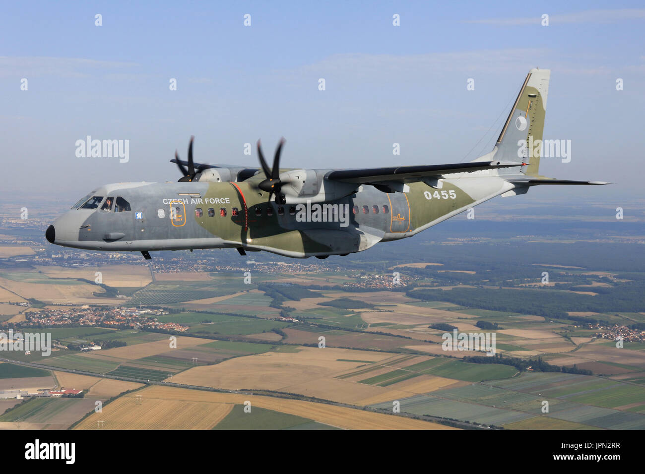 tactical transportation aircraft CASA C-295M Stock Photo - Alamy