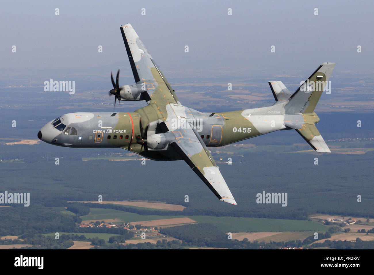 tactical transportation aircraft CASA C-295M Stock Photo - Alamy