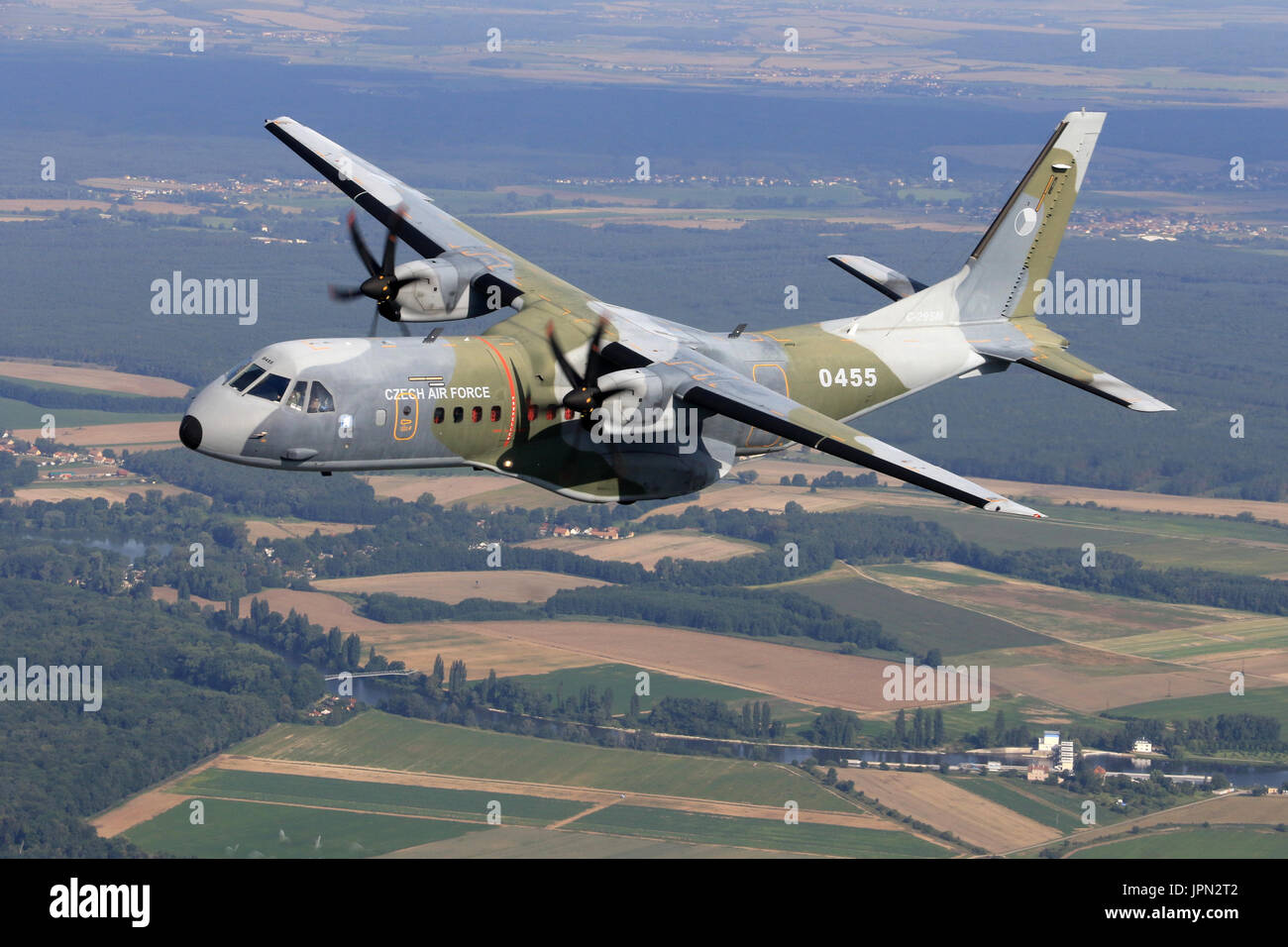 tactical transportation aircraft CASA C-295M Stock Photo - Alamy