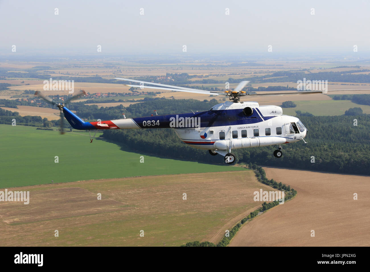Mil Mi-8 transportation helicopter Stock Photo - Alamy