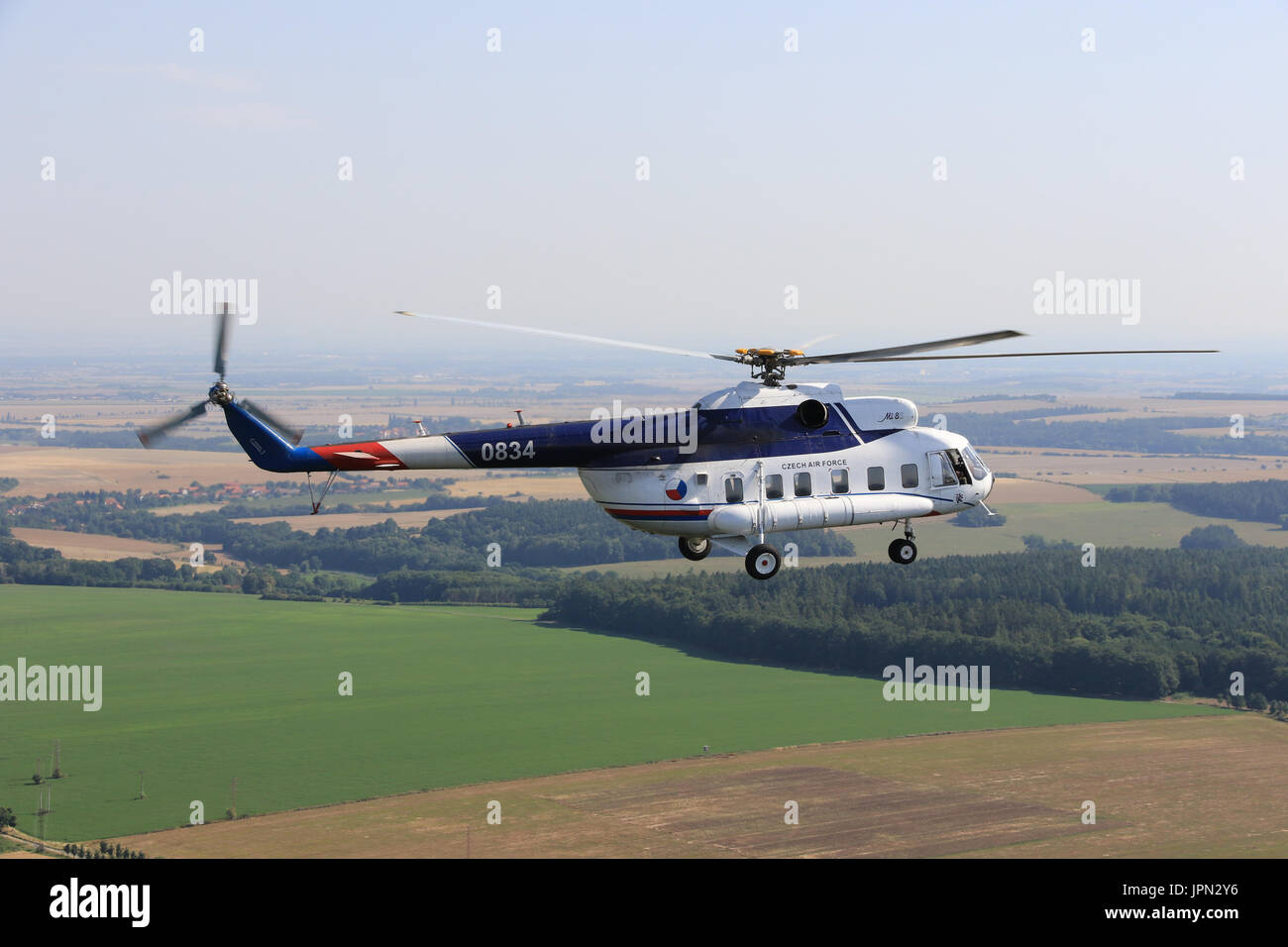 Mil Mi-8 transportation helicopter Stock Photo - Alamy