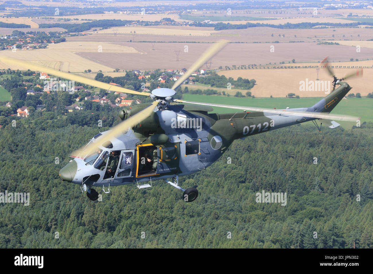 rescue helicopter W-3A Sokol Stock Photo - Alamy