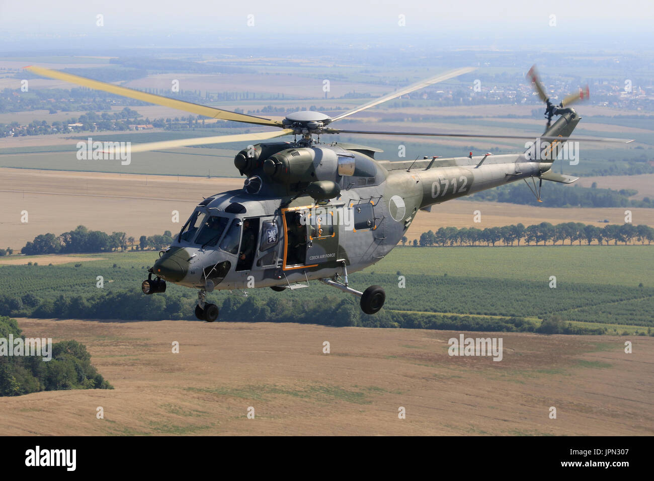 rescue helicopter W-3A Sokol Stock Photo - Alamy