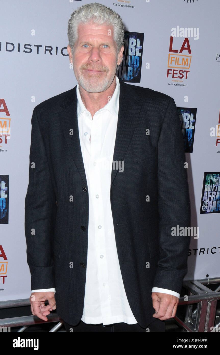 Ron Perlman at the 2011 Los Angeles Film Festival Closing Night ...